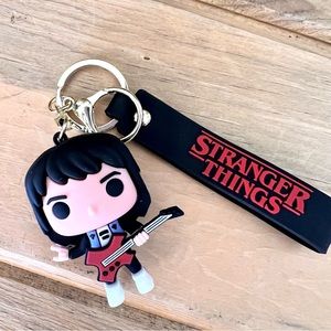 Accessories | Stranger Things Hellfire Eddie Keychains Eleven Dustin Silicone Backpack Charm ...